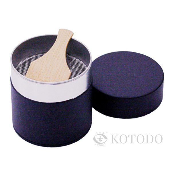 Matcha Green tea Shifter Nuri-Muji with bamboo paddle｜KOTODO Can｜Tea ...